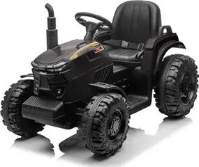 Eljet Dětský elektrický traktor STYLE černá / 80W / rychlost 3-5km/h /