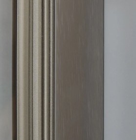 ARTTEC Posuvné sprchové dveře do niky SHADOW 106 - 110 x 195 cm šedé sklo PAN04709
