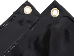 Plachta 650 g/m² 3,5 x 2,5 m černá 151362