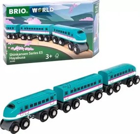 BRIO Edice Světové vlaky: Schinkansen Hayabusa E5
