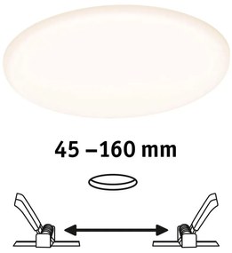 Paulmann 92389 - LED/17W IP44 Koupelnové podhledové svítidlo VARIFIT 230V
