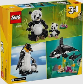LEGO Creator 31165 Divoká zvířata: Pandí rodinka