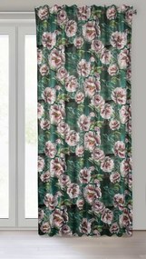 ZATEMŇOVACÍ ZÁVĚS NA PÁSCE PALMERU 140X270 CM VZOROVANÁ