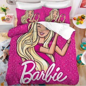 Dvou nebo třídílné ložní povlečení Barbie Motiv: motiv 1, Varianta: EU Single (2 ks)