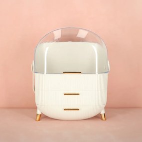 Creative Corner Skříňka na organizér kosmetiky Casket bílá
