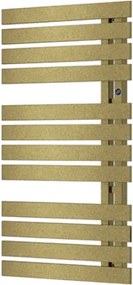 Hopa Pop Star koupelnový radiátor 500 x 1190 mm klasické připojení barva zlatá RADPOP501284