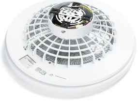 Aigostar - LED Stmívatelný stropní ventilátor LED/40W/230V 2700-6500K + DO bílá