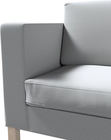 Potah na pohovku IKEA  Karlanda rozkládací, krátký barva šedá látka sametová