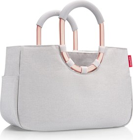 Módní taška Reisenthel Loopshopper M frame twist sky rose