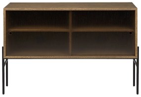 NORTHERN Skříňka Hifive Glass Storage, Smoked Oak, 200 cm / podstavec 15 cm