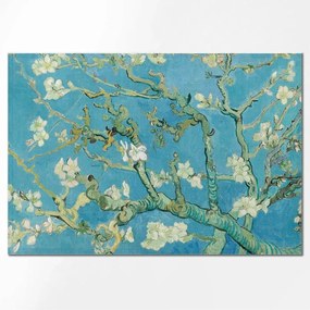 Lenbutik Prostírání Vincent Van Gogh Almond Blossom verze tyrkysová