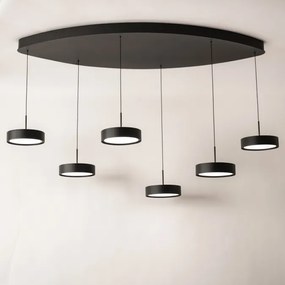 Závěsné LED svítidlo Bonn Black 180