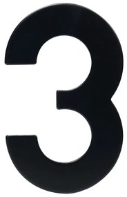 Domovní číslo "3", RN.95L, černá