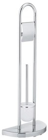 WENKO 16608100 - WC štětka COSENZA 33x84 cm lesk. chrom/satin 16608100