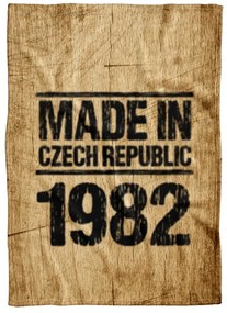 Deka Made In (rok: 1982, Podšití beránkem: NE)