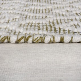 Flair Rugs, Ručně tkaný kusový koberec Nur Wool Dream Green, 80x150, zelená, ložnice