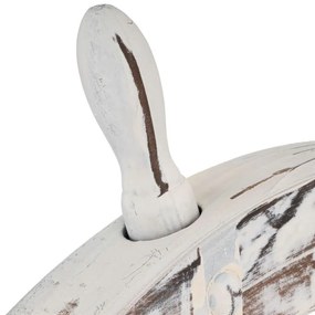 Garthen dřevěné kormidlo stylová rustikální dekorace - 60 cm