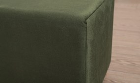 Atelier del Sofa Taburet Daisy - Green, Zelená