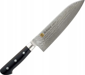 Japonský nůž Santoku 180mm Sekiryu VG10 Damascus