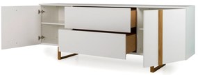 TENZO Komoda BIRKA bílá 78x216cm 9002806454