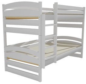 Patrová postel PP 020 90 x 200 cm - bílá