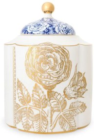 Pip Studio Royal porcelánová dóza, 1,9l, modro-bílá