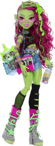 Monster high monsterka venus, mazlíček a doplňky
