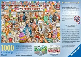 Ravensburger Puzzle Best of British č. 24: Pouliční oslava / 1000 dílk