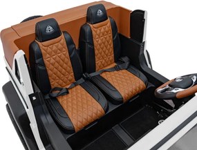 Elektrické autíčko Mercedes Benz MAYBACH G650 STRONG bílé