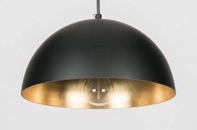 Závěsné designové svítidlo nad stůl Magna 30,5 Black and Gold