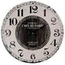 Nástěnné hodiny Cafe Du Paris