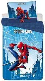 Jerry Fabrics - Chlapecké bavlněné ložní povlečení Spiderman MARVEL - 100% bavlna / 140 x 200 cm + 70 x 90 cm