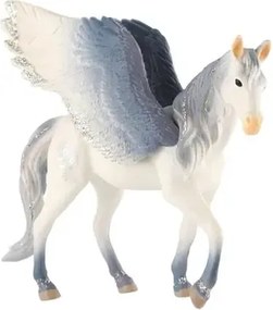 ZOOTED Figurka Kůň s křídly bílo-šedá / Zvíře / plast / 14 cm / od 3 l