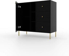 ADRK Furniture Komoda 1D 3S 3P Tili CHES-TIL-1D-3S-3P-B