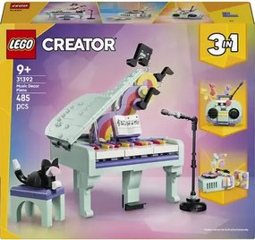 LEGO® Creator 3 v 1 31392 Hudební dekorace: Klavír s kočkou / Počet dí