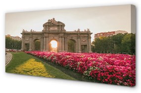 Obrazy na plátně Španělsko Dveře Alcala v Madridu 120x60 cm