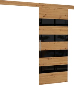 ADRK Furniture Posuvné nástěnné dveře MILOU 96 ADRK-SD-MIL-A-BL-96