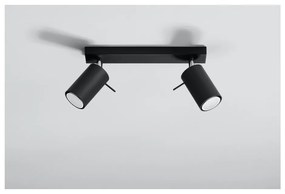 Černé bodové svítidlo 8x30 cm Etna – Sollux