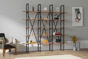 Designový regál Balandis 160 cm borovice