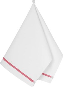 Bellatex Kuchyňská utěrka 1 ks Bílá,Červená 50x70 cm