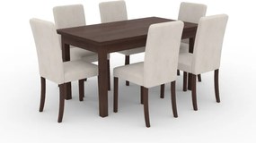 ADRK Furniture Sada stůl s židlemi RODOS 81 SE-ROD-81-DW