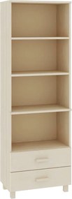 Skříň HAMAR medově hnědá 60 x 35 x 180 cm masivní borovice 340488