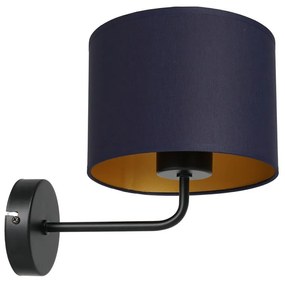 Luminex | Nástěnná lampa ARDEN 1xE27/60W/230V fialová/zlatá | LU3562