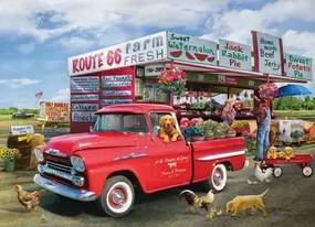 EUROGRAPHICS Puzzle Chevrolet Apache / 1000 dílků / 67,63 × 48,89 cm