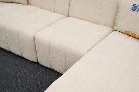 Hanah Home Rohová pohovka BEYZA pravá krémová
