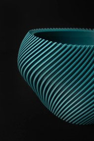 KVĚTINÁČ TORACE - S jedinečným designem, transformative teal