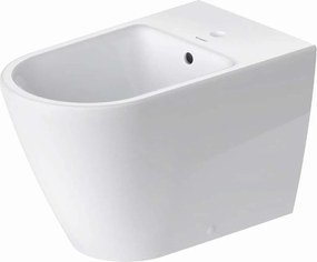 Duravit D-Neo - Stojící bidet, s přepadem, otvor pro baterii, matná bílá 2294103200