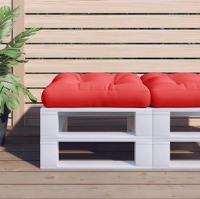 vidaXL Poduška na nábytek z palet 60 x 61,5 x 10 cm oxford [47470] Barva: Vzor červená kostka