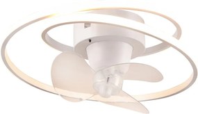 Matně bílé LED stropní svítidlo Umea – Reality