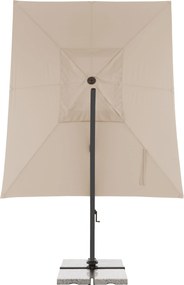 Doppler ALU XL ULTRA 4x3 m - výkyvný zahradní slunečník s boční tyčí